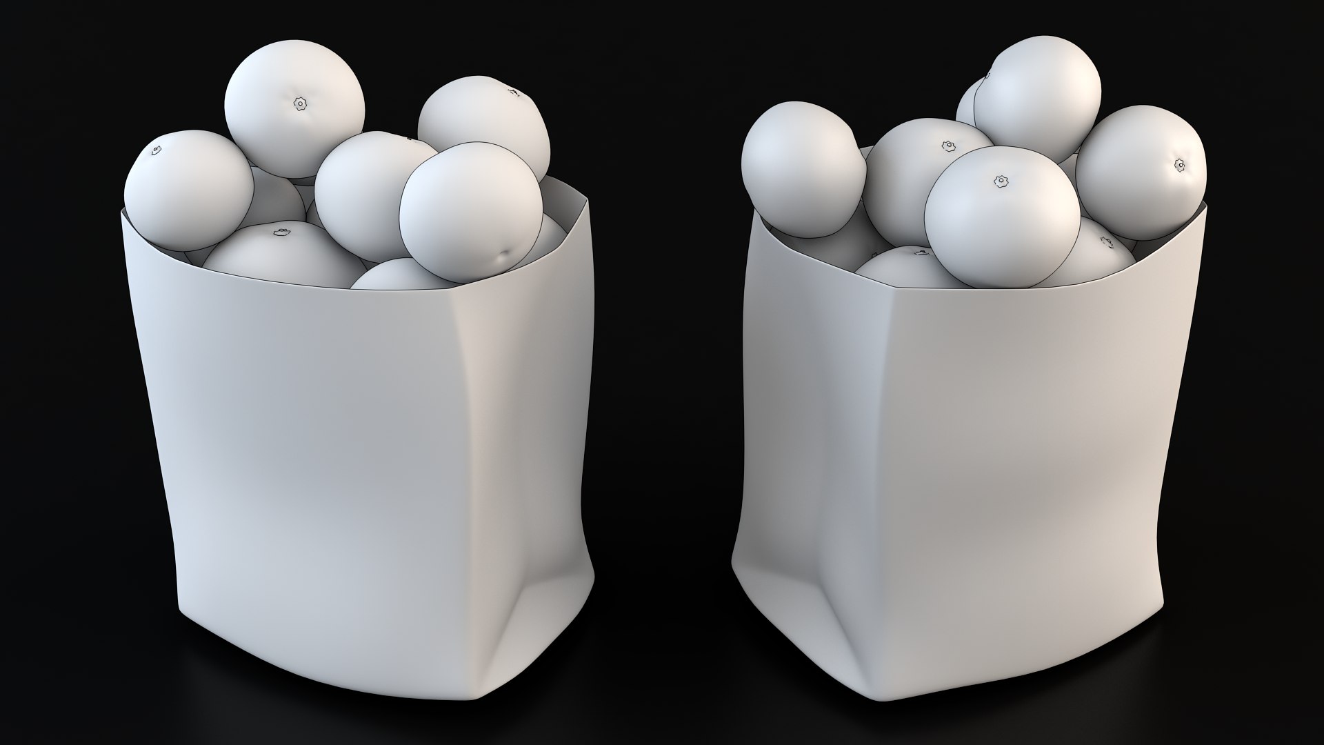 3D Package Of Orange - TurboSquid 2325918