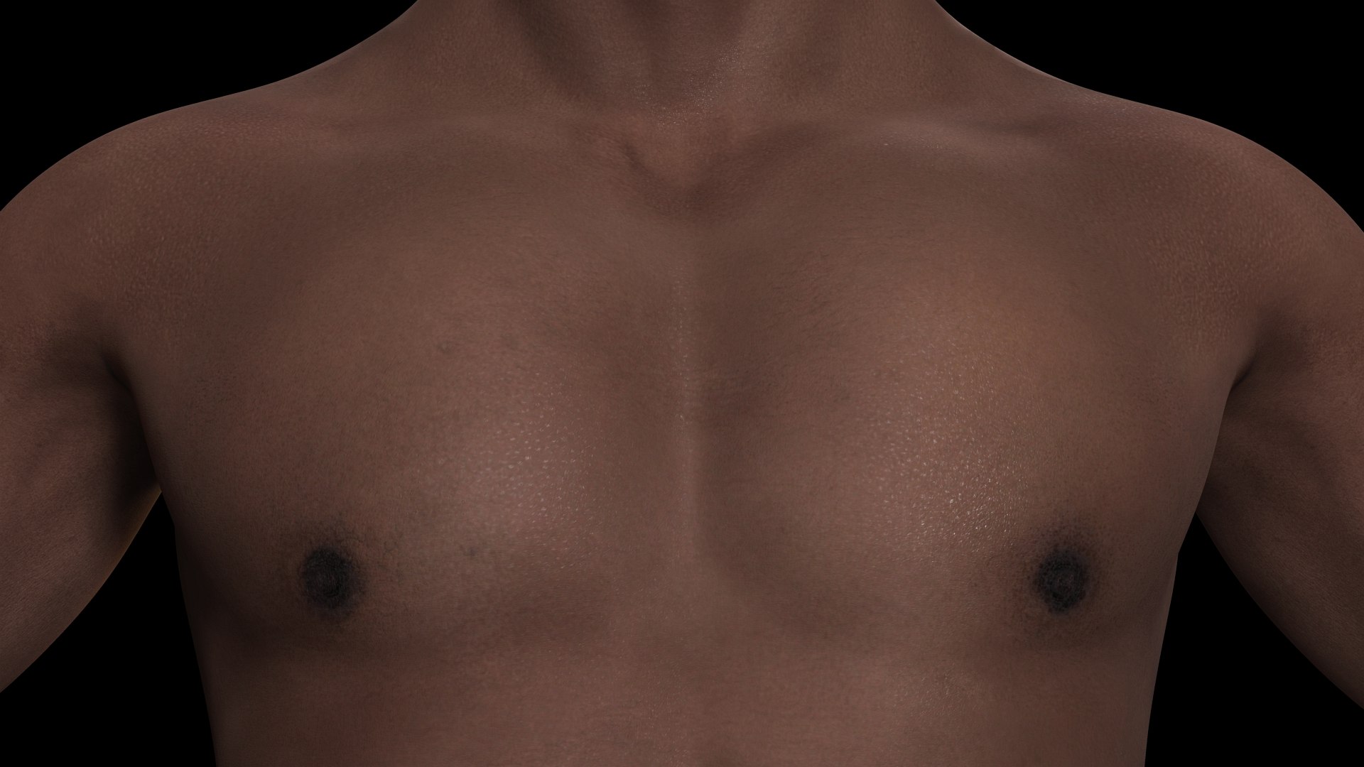 3D Model Terry Crews Realistic African American Man Low-poly ...