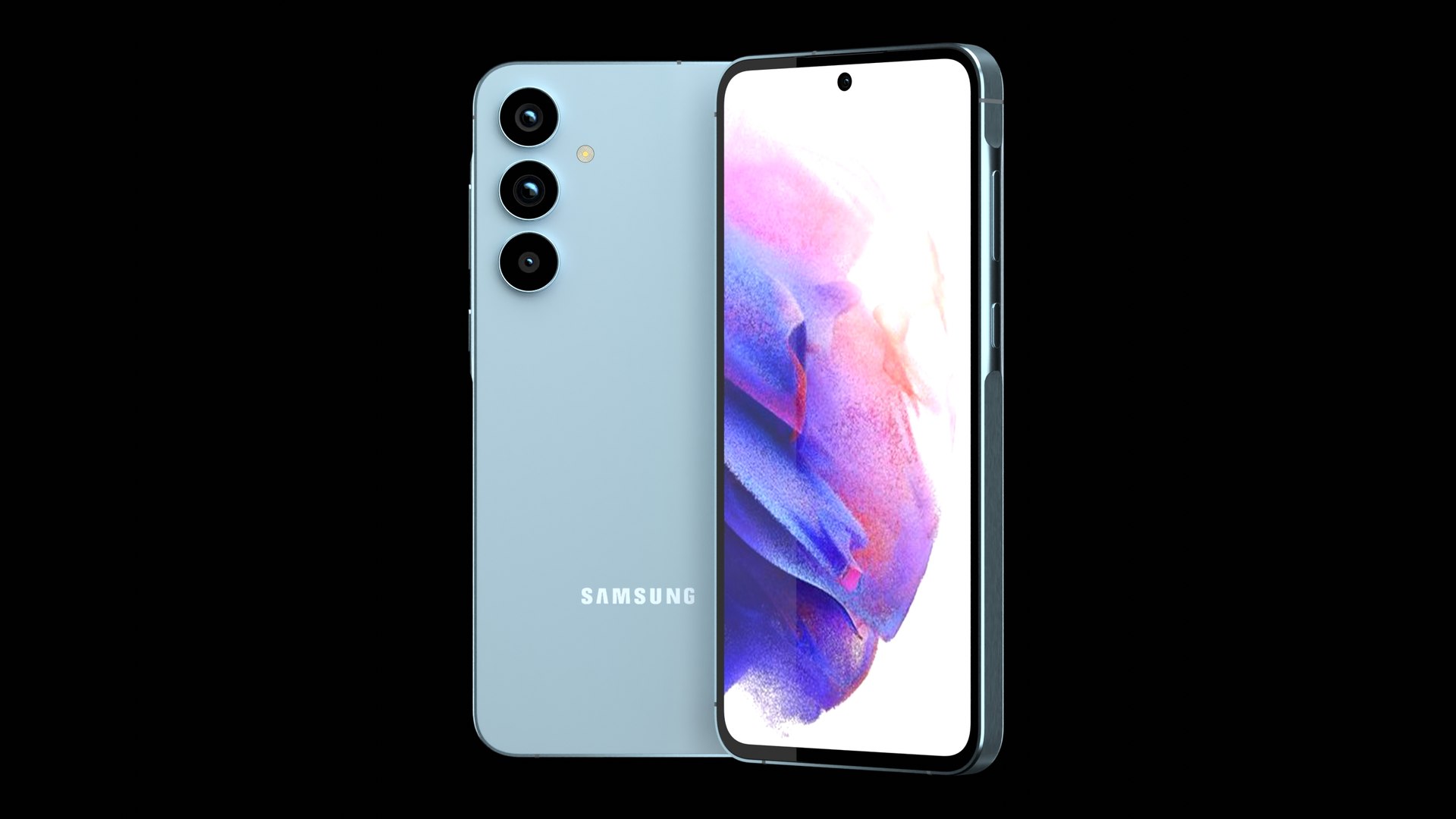 Samsung Galaxy A55 Awesome Iceblue 3D Model - TurboSquid 2187933