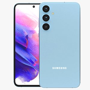 Samsung Galaxy A54 5G Blue 3D Model - TurboSquid 1989702