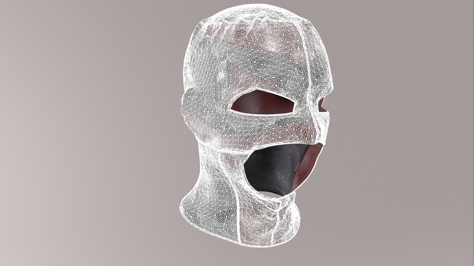 3D THIEF FACE MASK 3D PRINT MODEL - TurboSquid 2237300