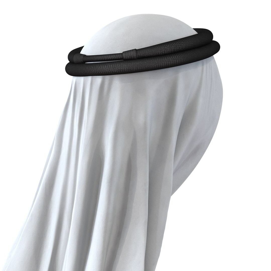 3d Traditional Arabic Hat Model