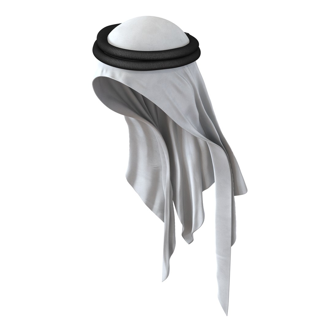 3d Traditional Arabic Hat Model