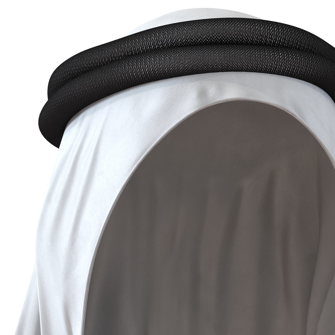 3d Traditional Arabic Hat Model