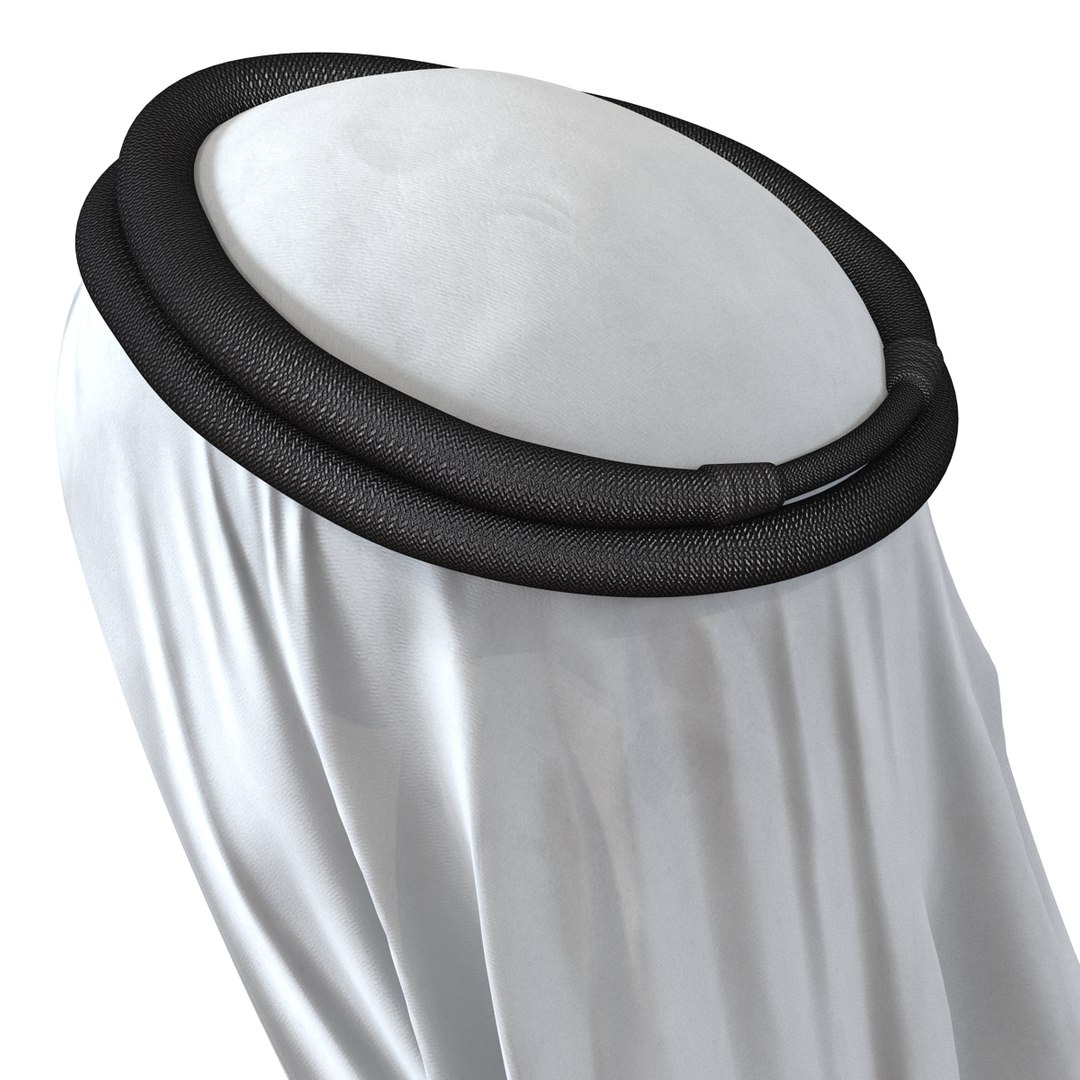 3d Traditional Arabic Hat Model
