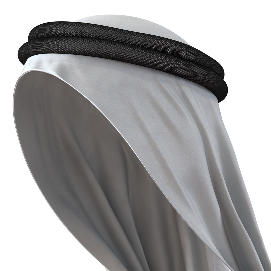 3d Traditional Arabic Hat Model