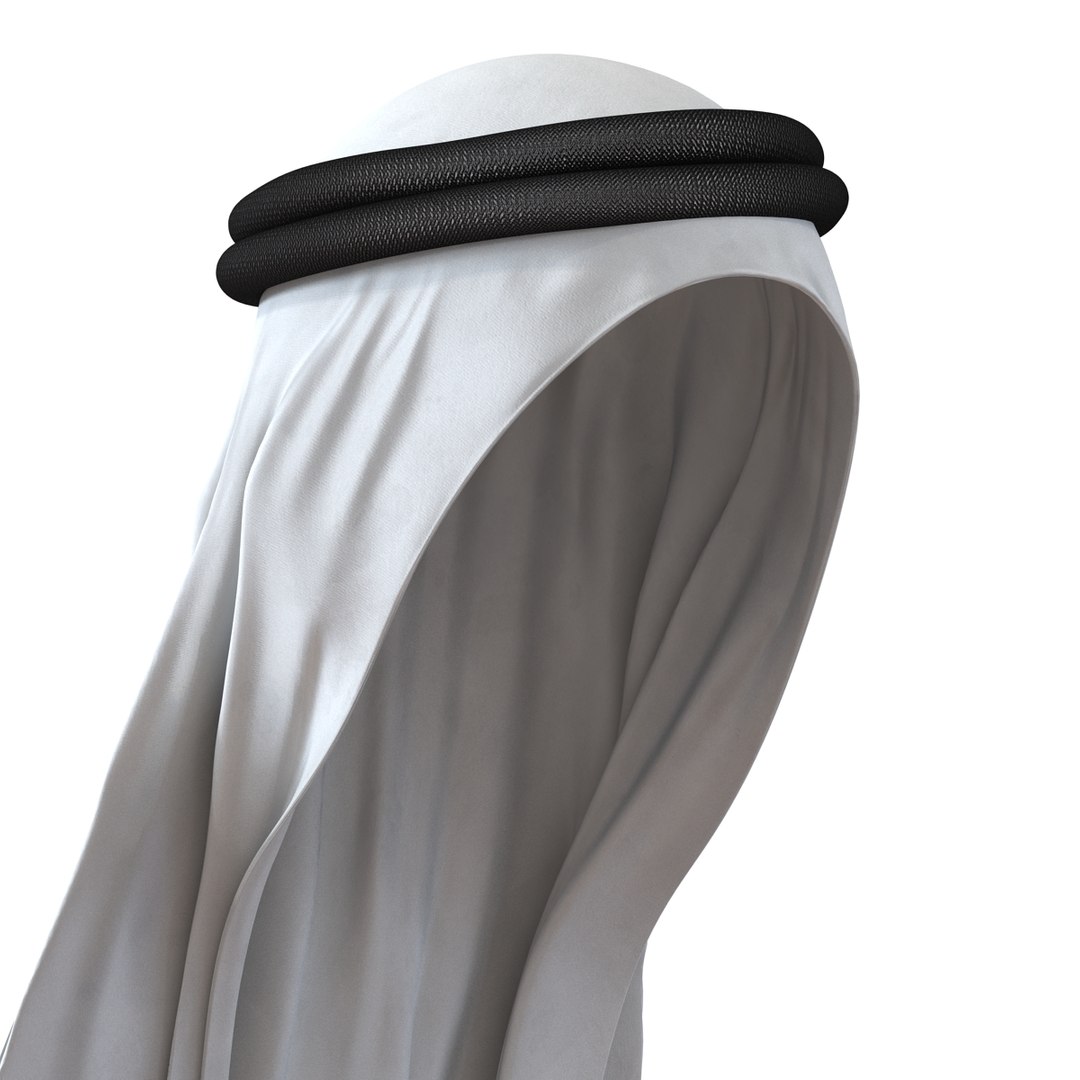 3d Traditional Arabic Hat Model