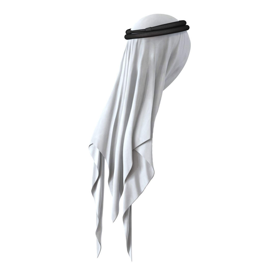 3d Traditional Arabic Hat Model