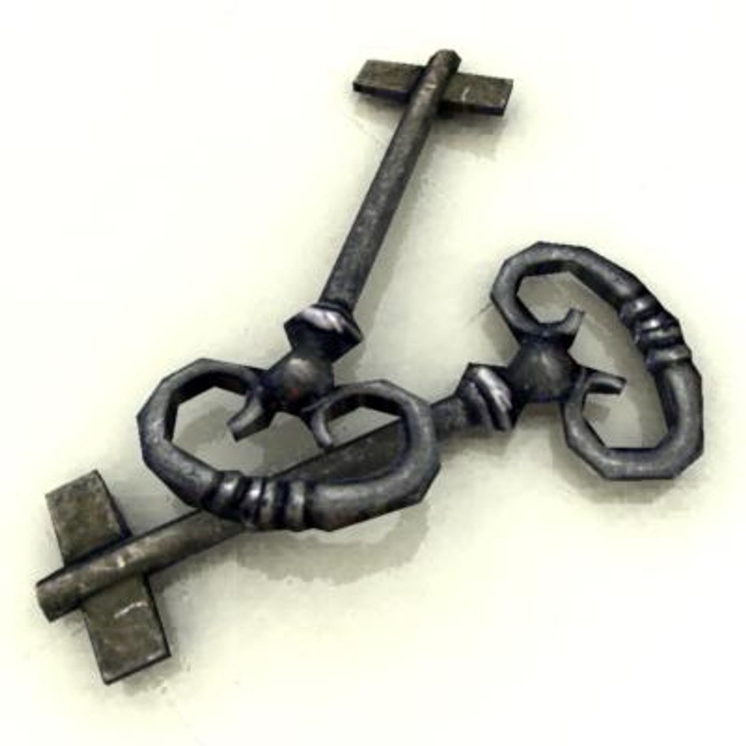3d Skeleton Key Model