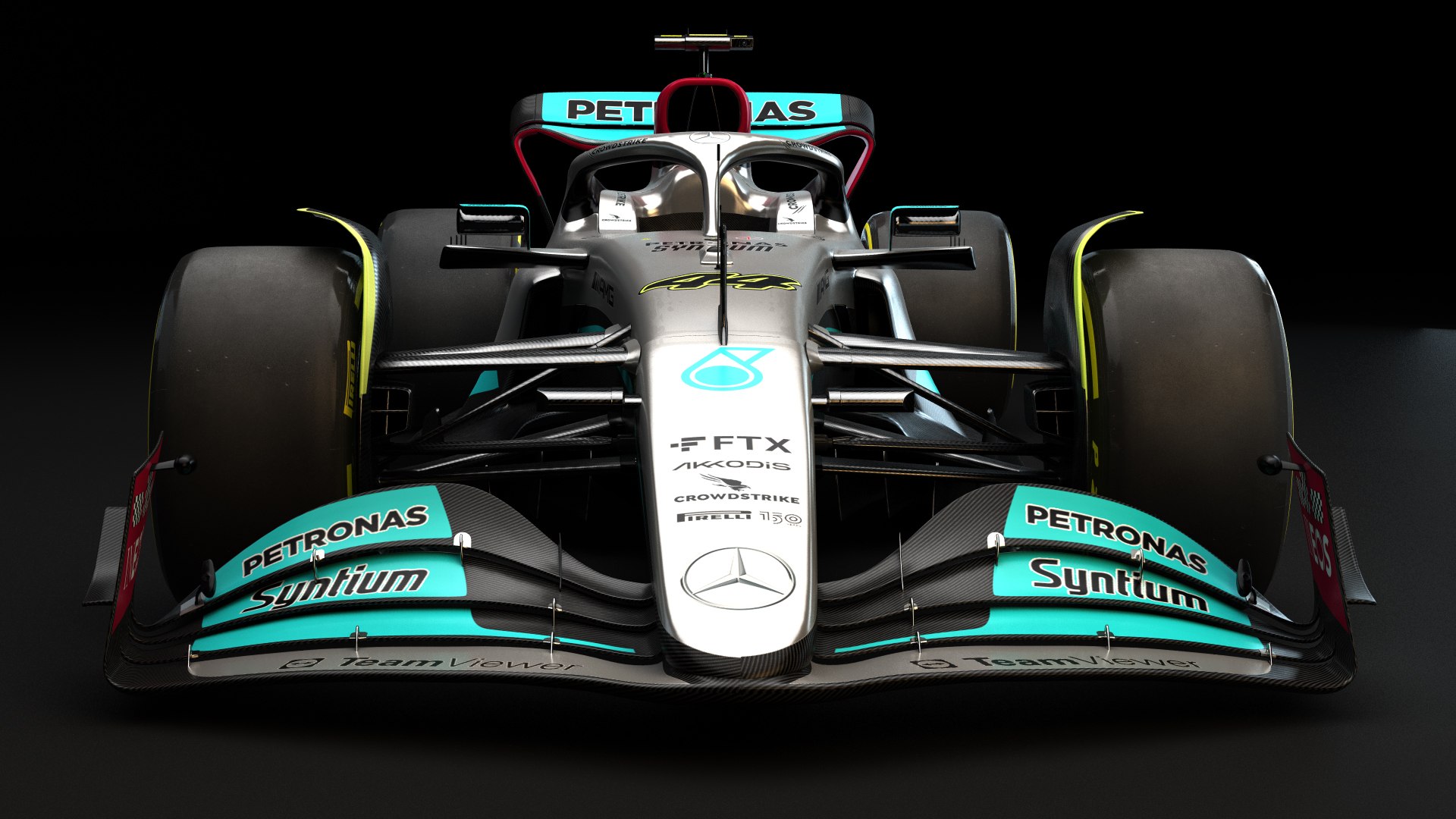 3D F1 Mercedes W13 2022 Model - TurboSquid 1884554