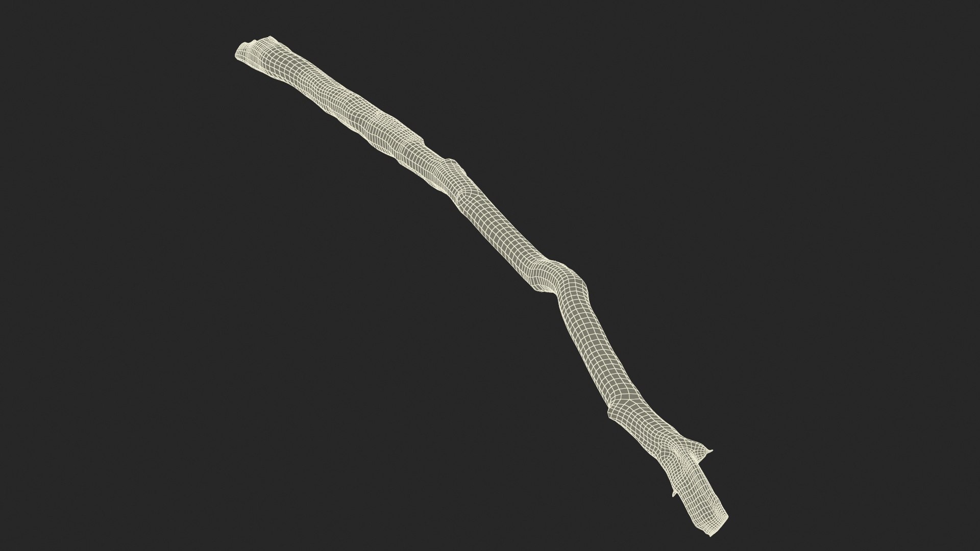 3D Broken Dry Branch - TurboSquid 2276464