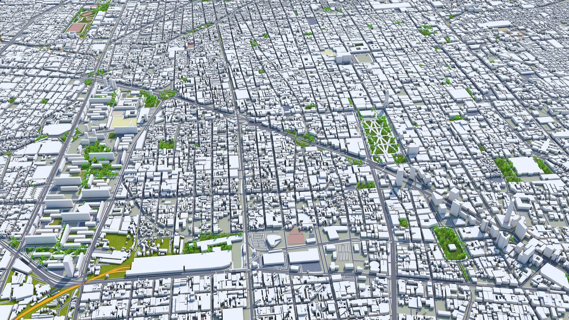 3D Model Mexico City Downtown - TurboSquid 1926845