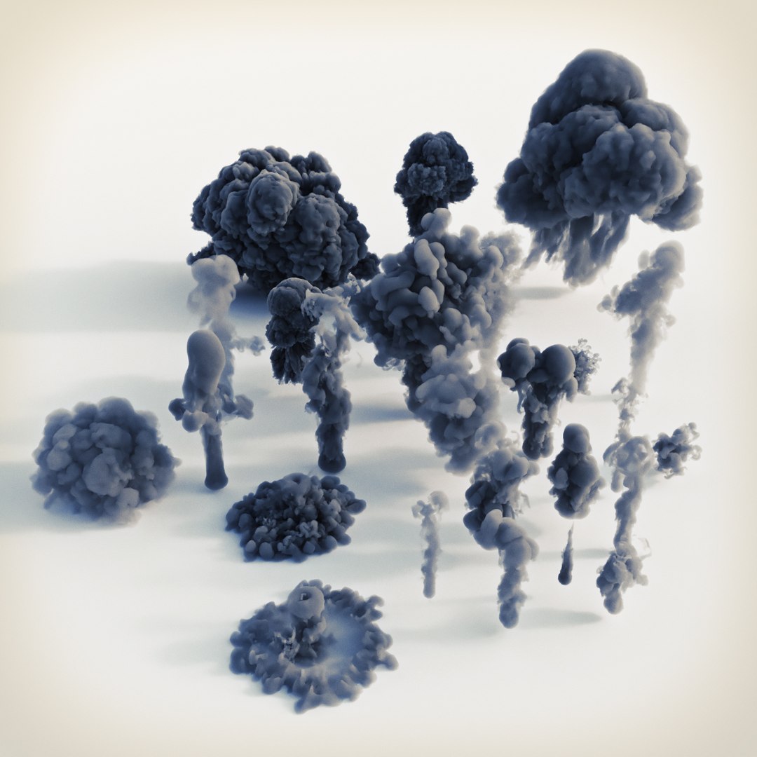 3D Smoke Pack 25 - TurboSquid 1491997