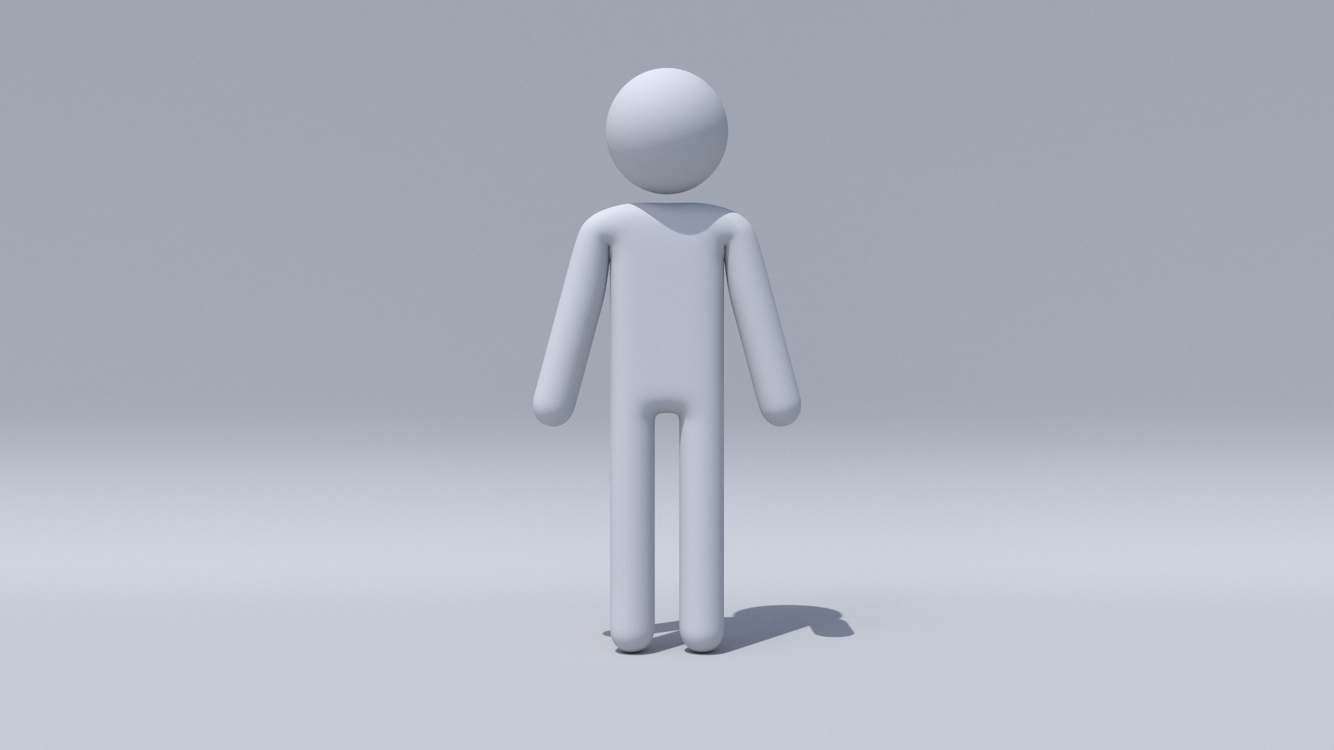 Stick Man AKA Toilet Man 3D - TurboSquid 2249842