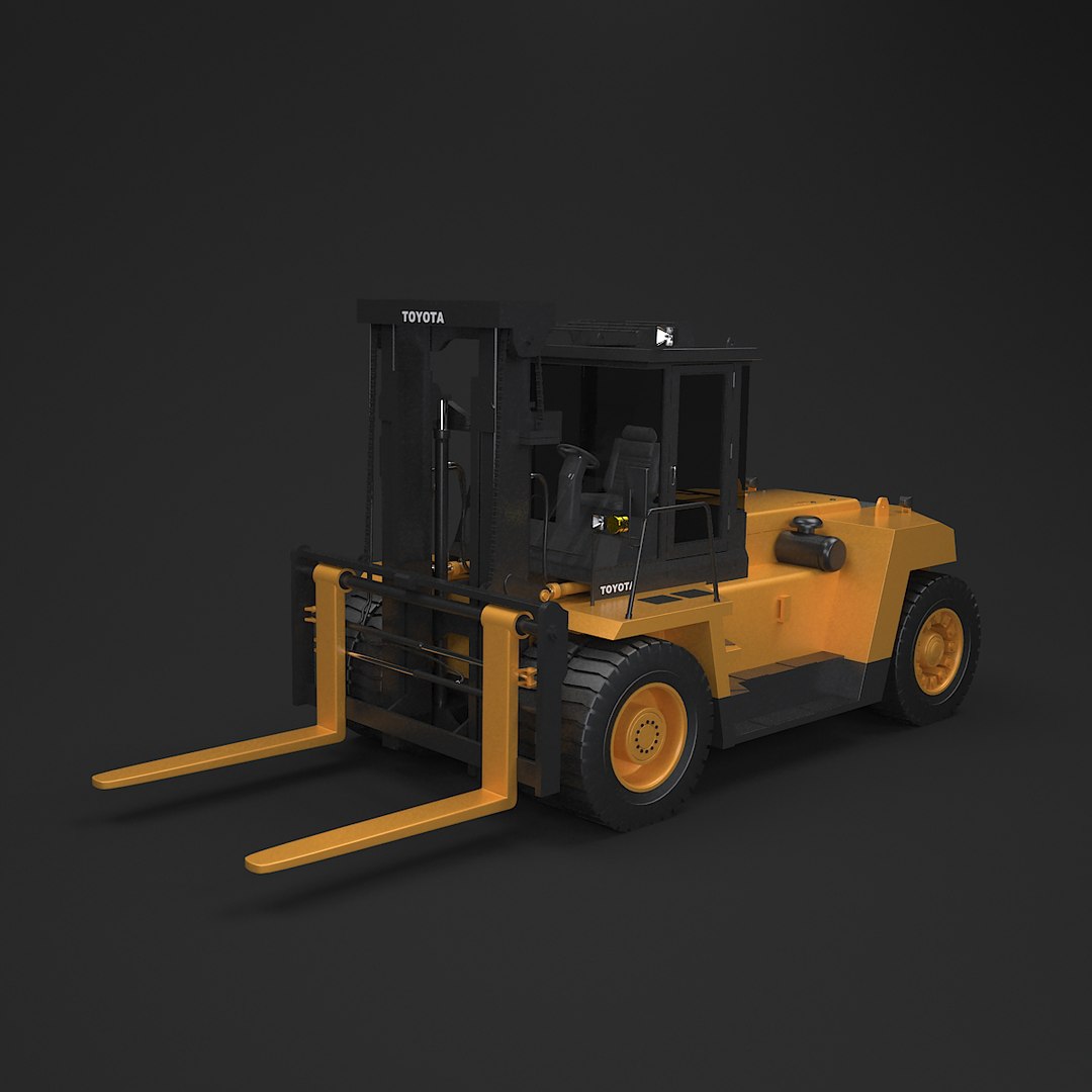 3d Forklift Industrial