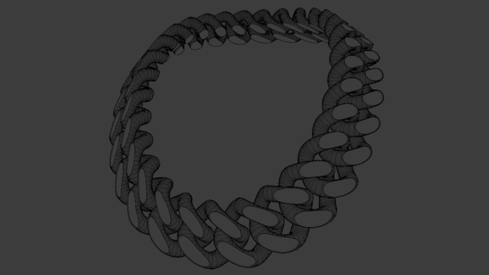 Large Gold Diamond Link Chain 3D Model - TurboSquid 1833251