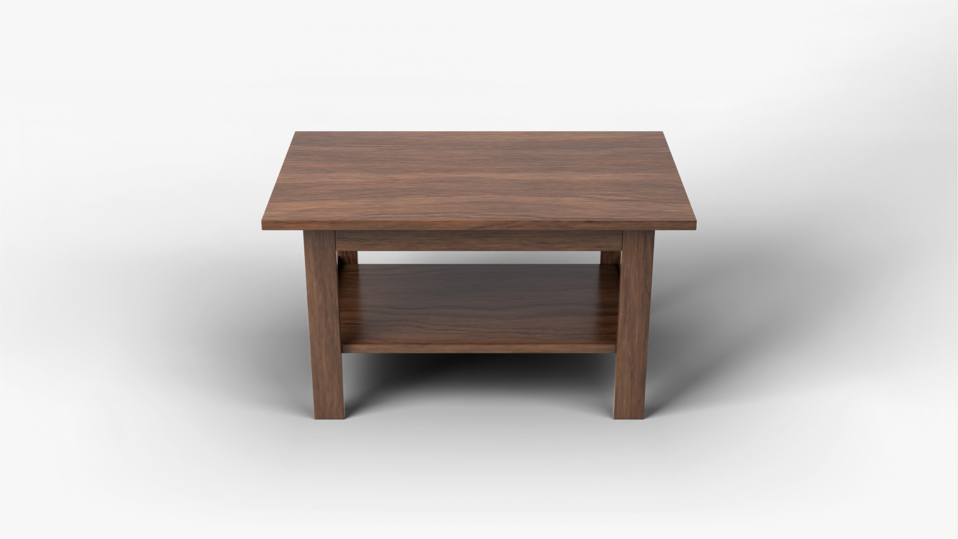 Coffee Table 2 - Walnut Wood 3D Model - TurboSquid 2042100