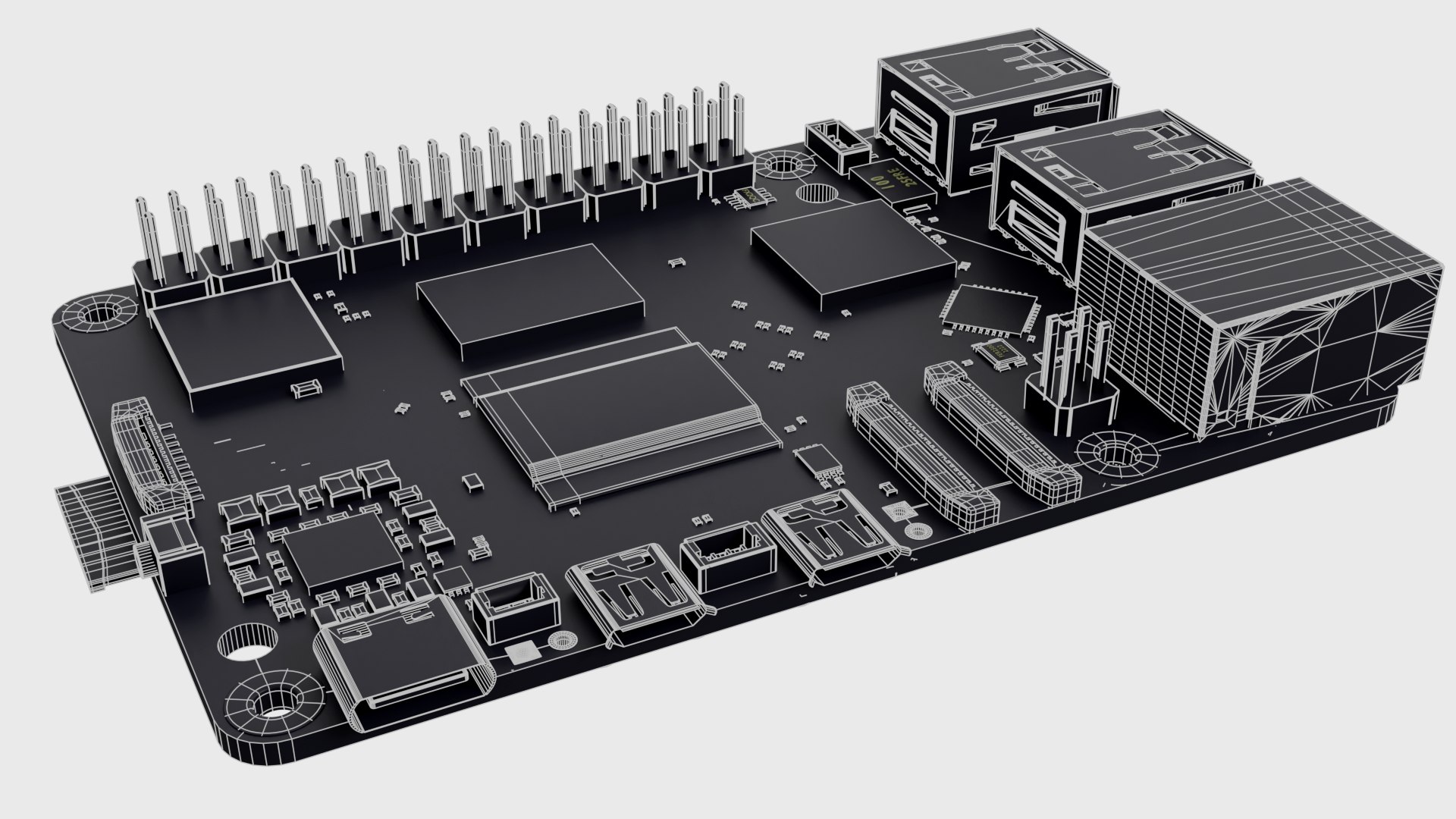 3D Raspberry Pi 5 Model - TurboSquid 2138460
