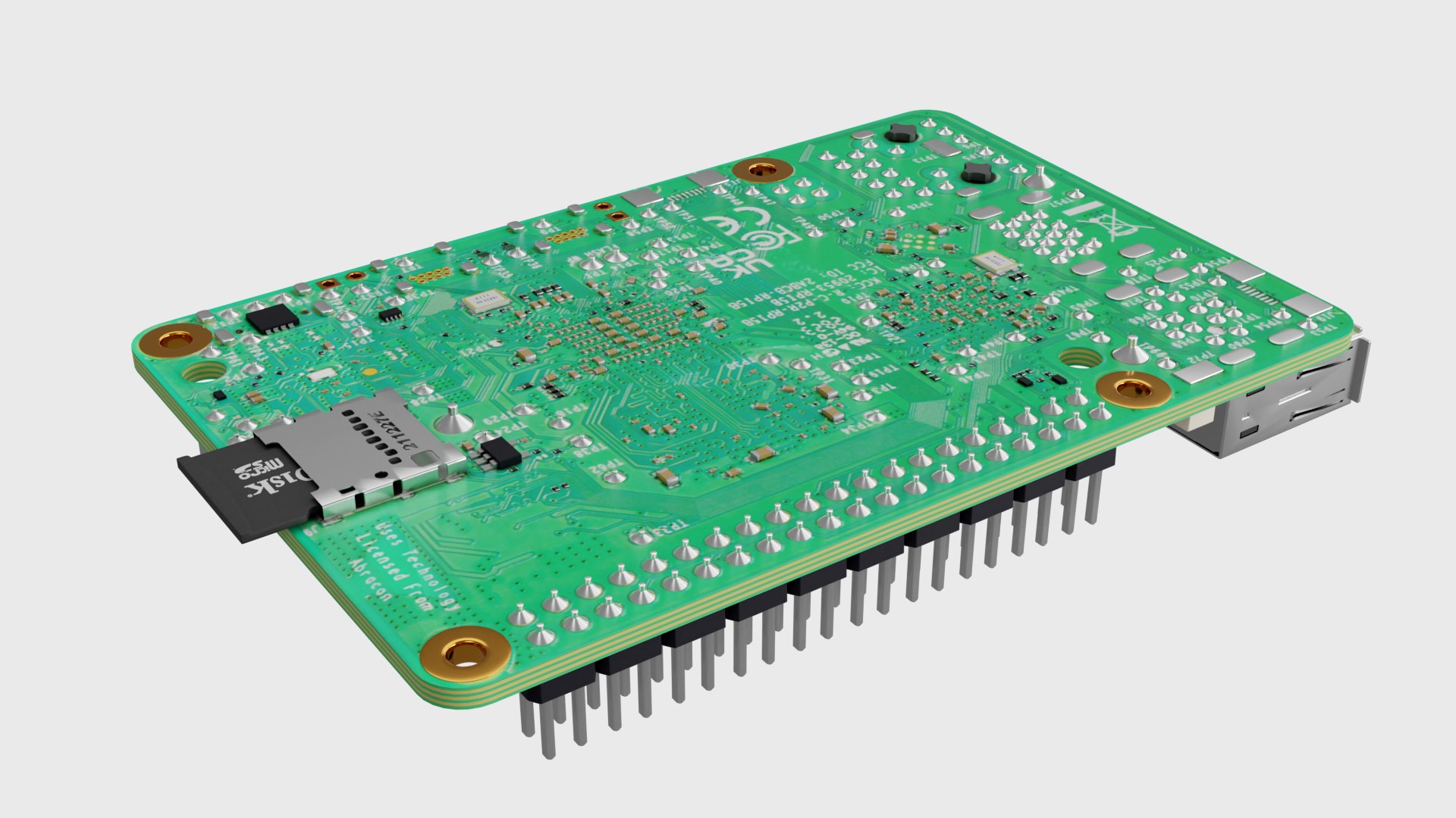 3D Raspberry Pi 5 Model - TurboSquid 2138460