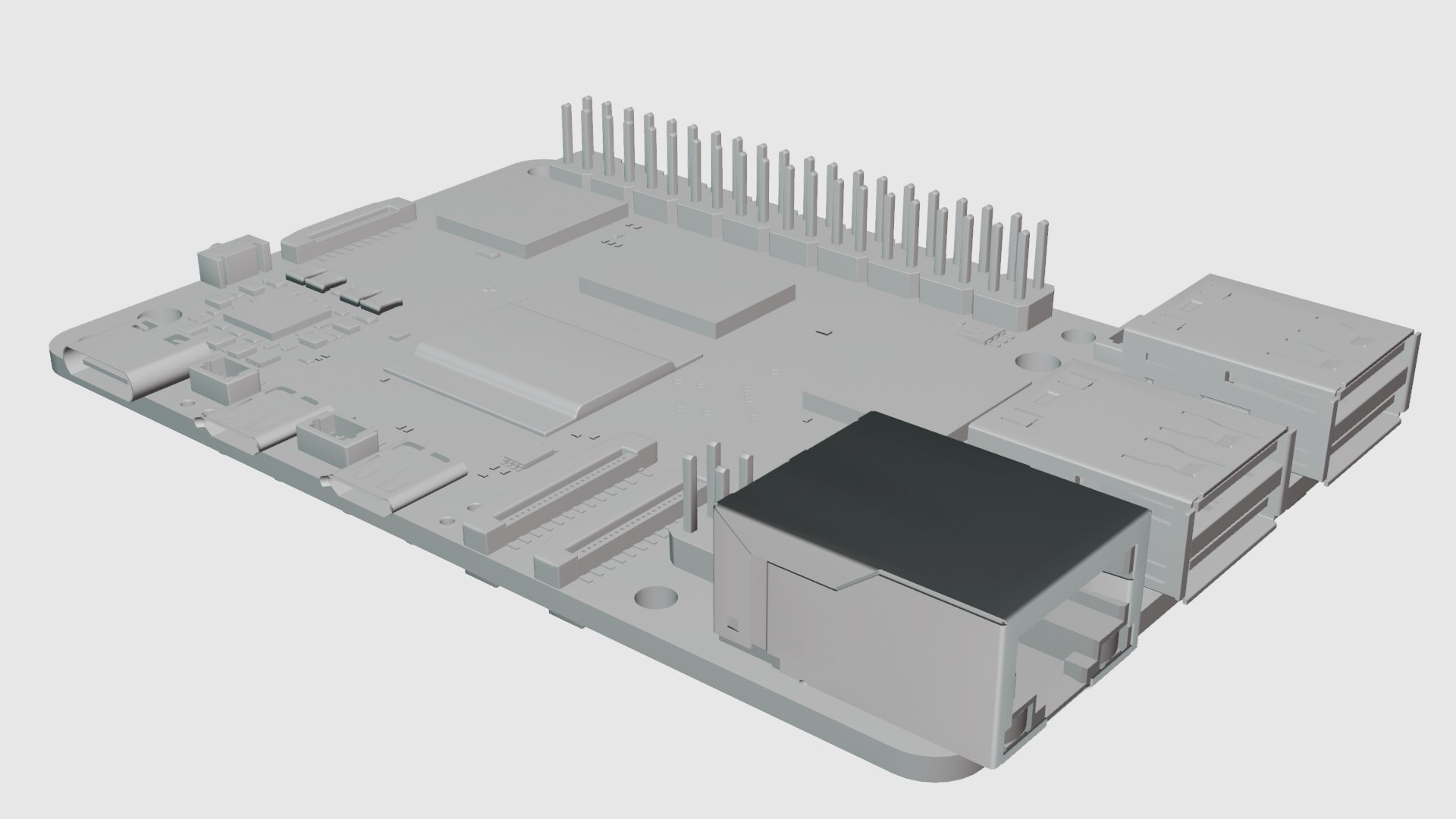 3D Raspberry Pi 5 Model - TurboSquid 2138460