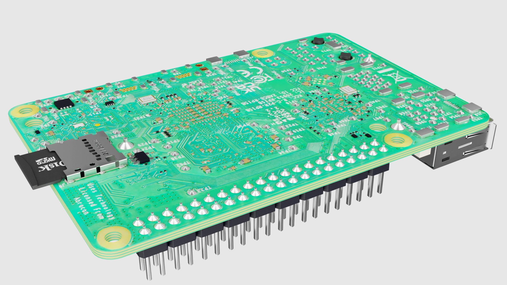 3D Raspberry Pi 5 Model - TurboSquid 2138460