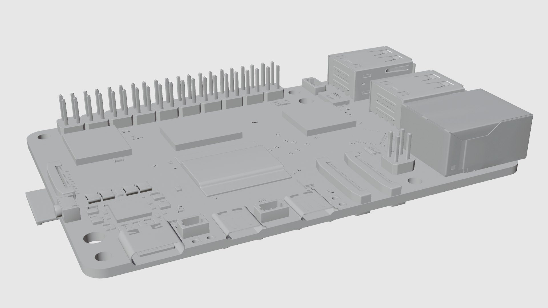 3D Raspberry Pi 5 Model - TurboSquid 2138460