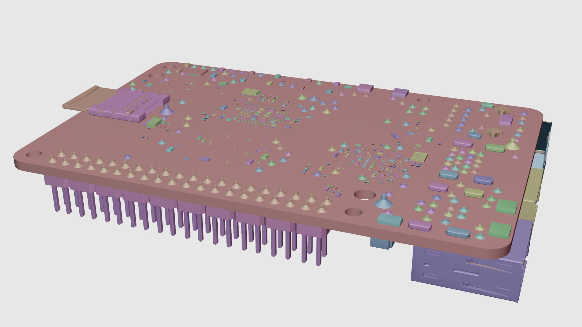 3D Raspberry Pi 5 Model - TurboSquid 2138460