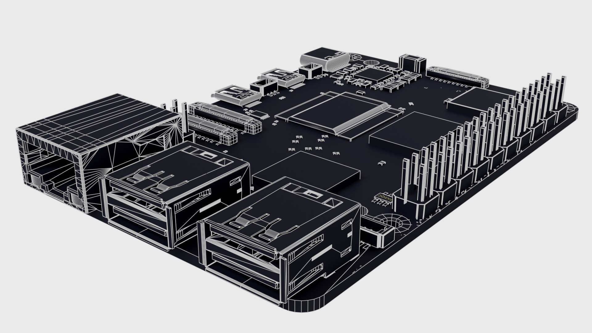 3D Raspberry Pi 5 Model - TurboSquid 2138460