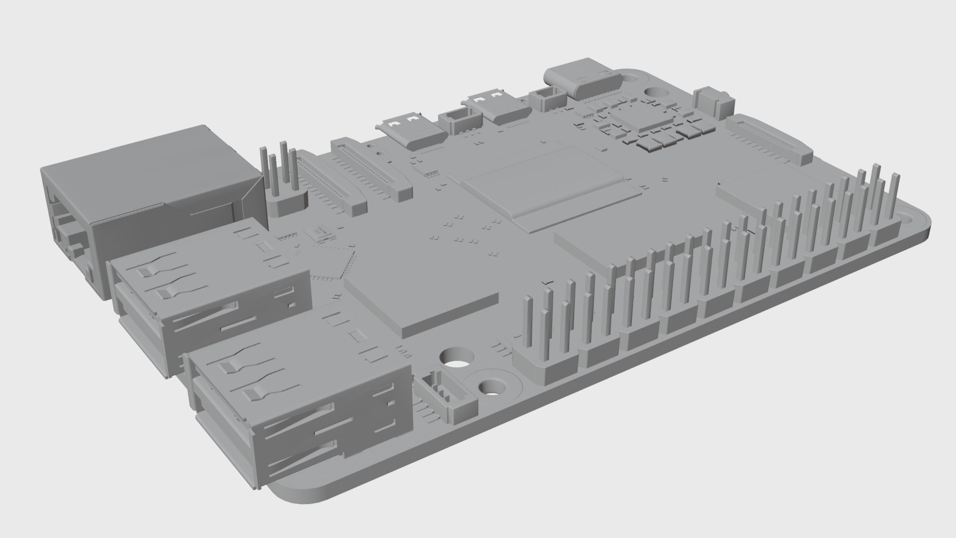 3D Raspberry Pi 5 Model - TurboSquid 2138460