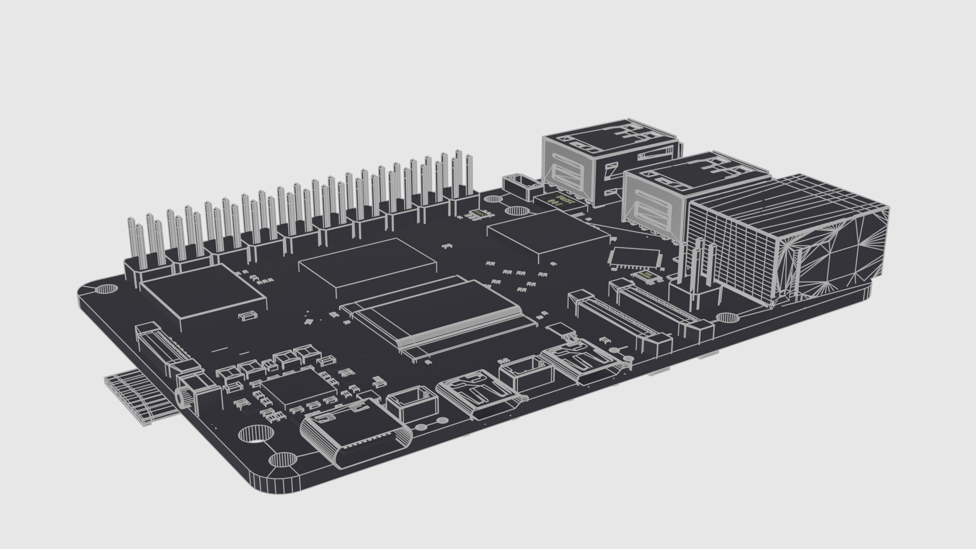 3D Raspberry Pi 5 Model - TurboSquid 2138460