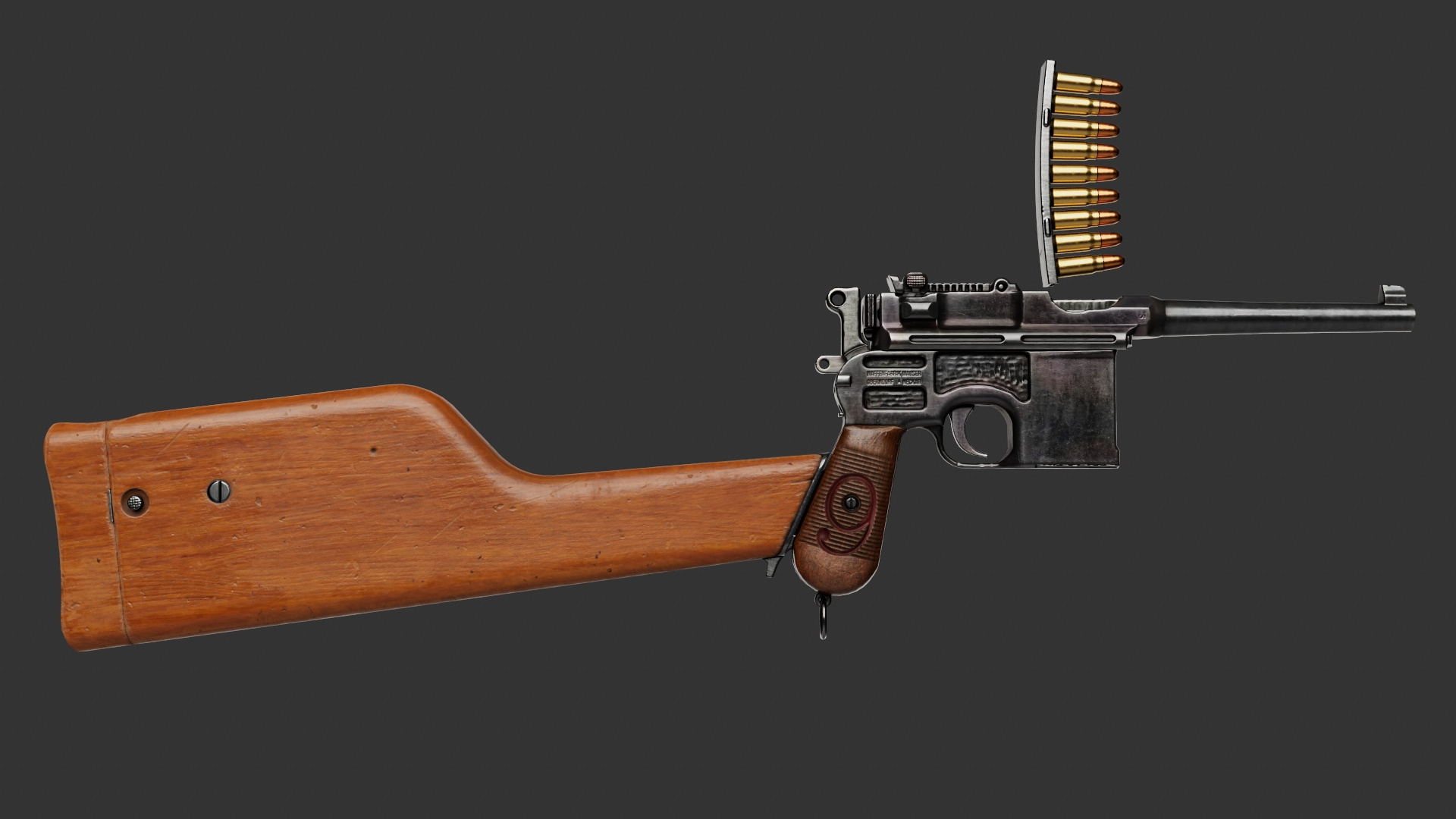 3D RED 9 Mauser - TurboSquid 2340584