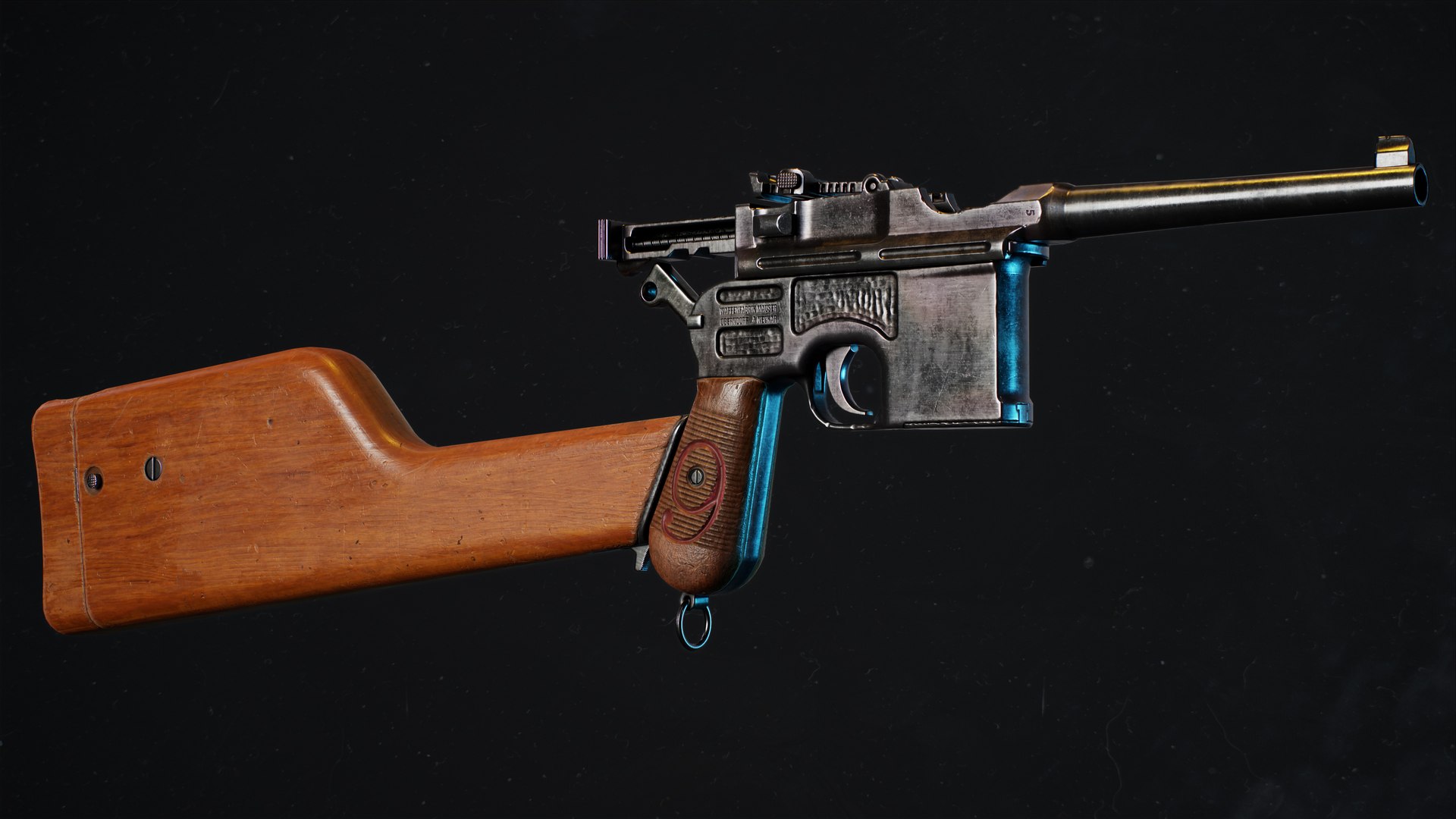 3D RED 9 Mauser - TurboSquid 2340584