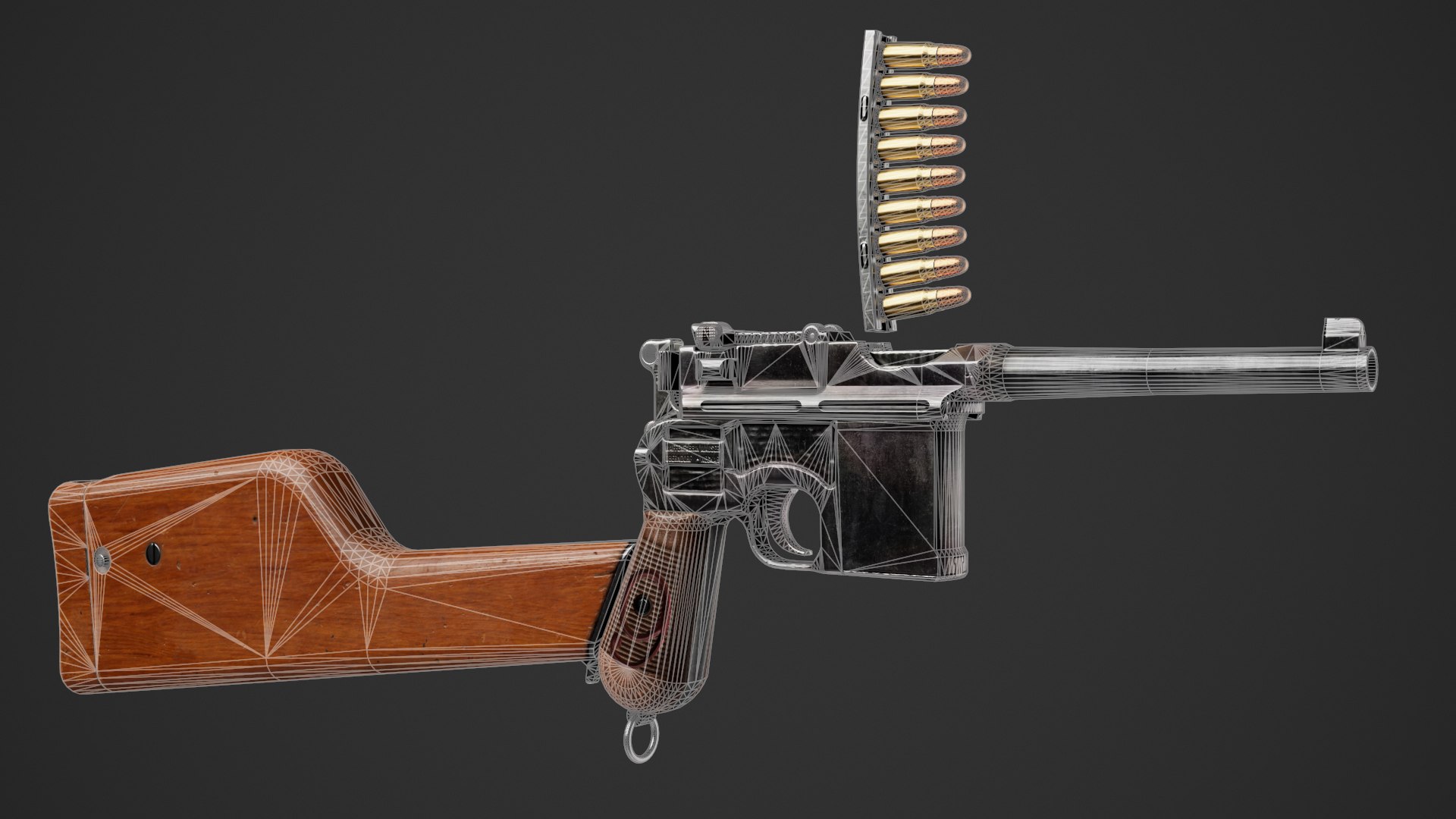 3D RED 9 Mauser - TurboSquid 2340584