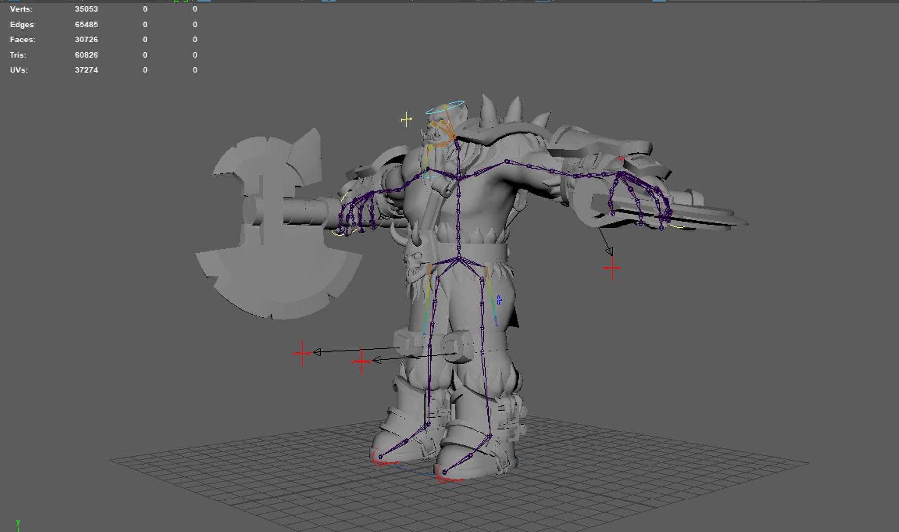 3d Stylized Orc Game Character Rigged 3D Model - TurboSquid 2150919