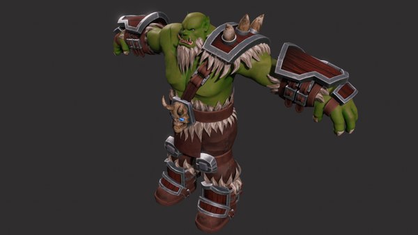 modelo 3d Personaje del juego orco estilizado 3D Rigged - TurboSquid ...