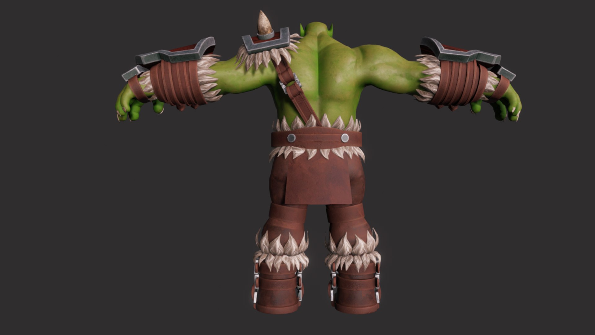 3d Stylized Orc Game Character Rigged 3D Model - TurboSquid 2150919