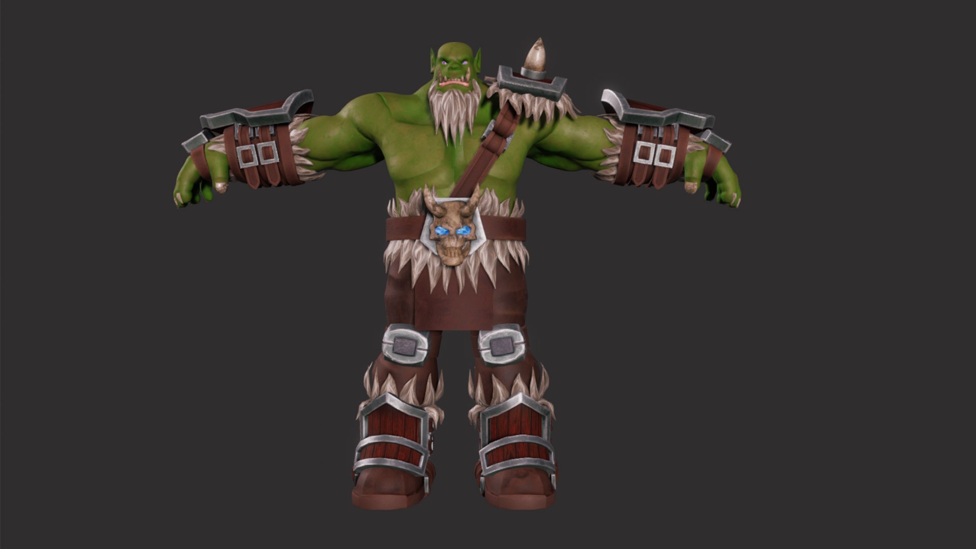 3d Stylized Orc Game Character Rigged 3D Model - TurboSquid 2150919