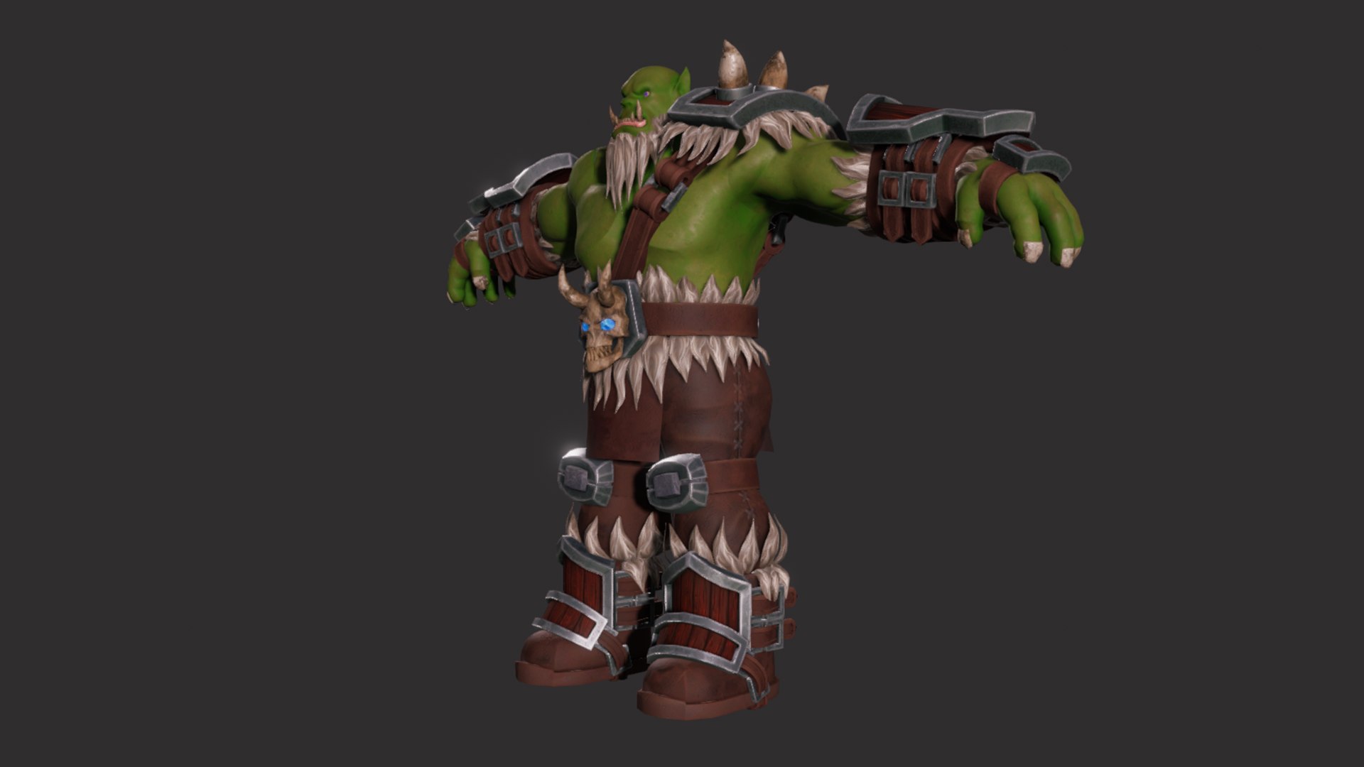 3d Stylized Orc Game Character Rigged 3D Model - TurboSquid 2150919