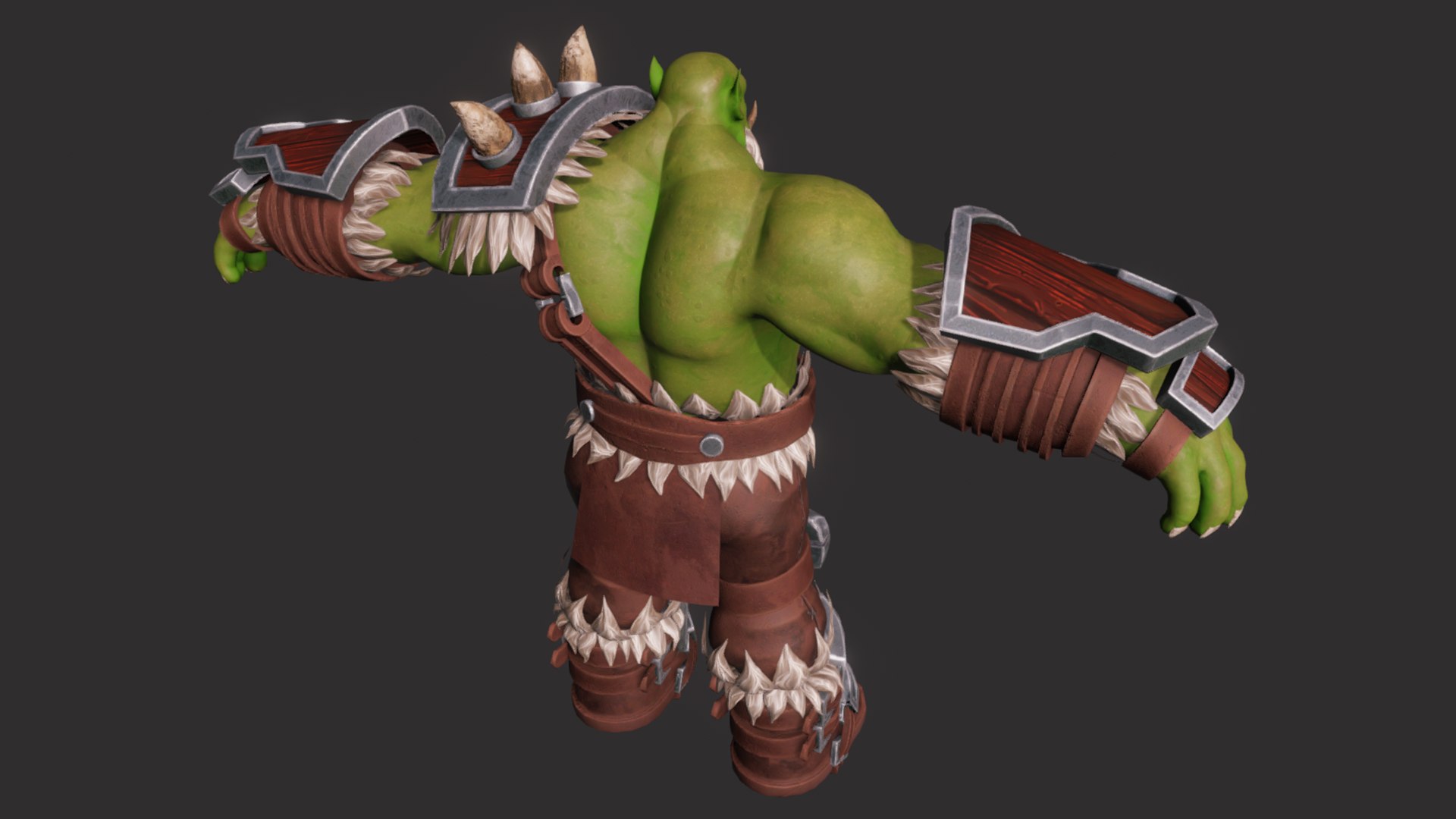 3d Stylized Orc Game Character Rigged 3D Model - TurboSquid 2150919