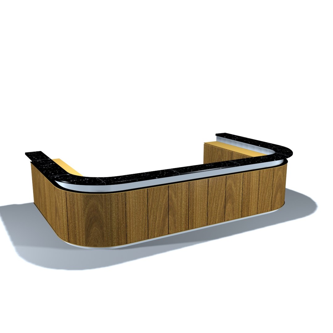 3D Reception Table Model - TurboSquid 1544225