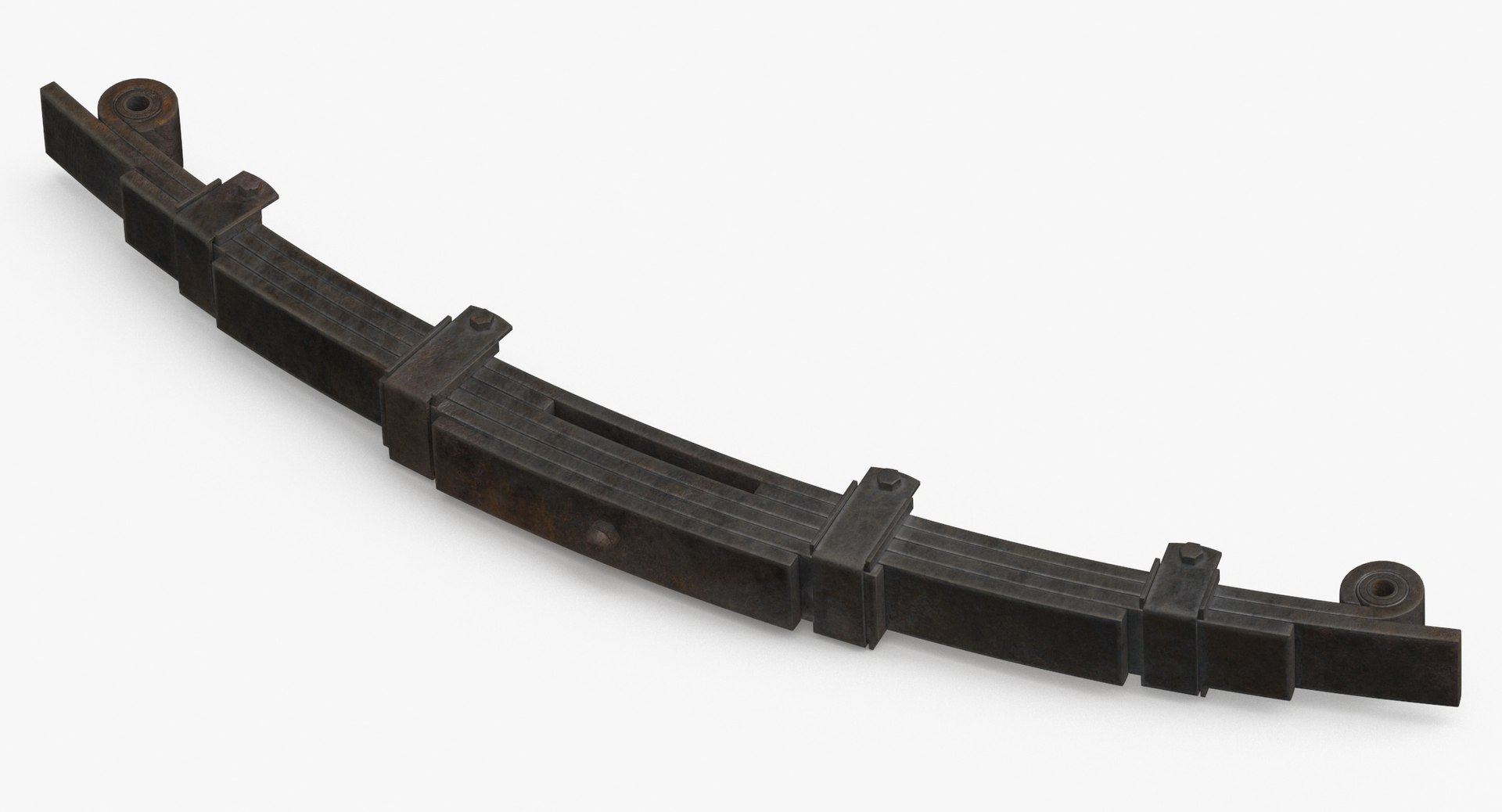 Vehicle Mechanical Parts Leaf Spring 3D Model - TurboSquid 1978618