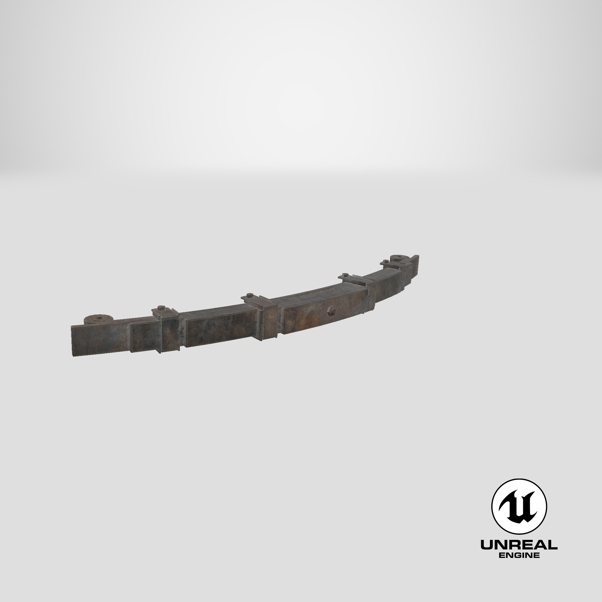 Vehicle Mechanical Parts Leaf Spring 3D model - TurboSquid 1978618