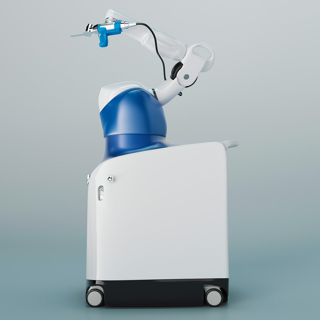 3D Robotic Arm Assisted Surgery - TurboSquid 1555265
