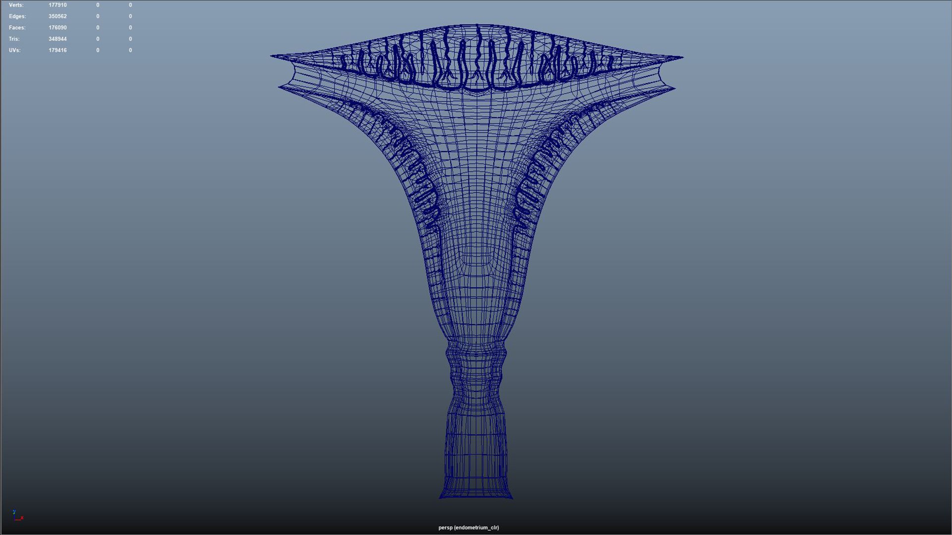 3D Endometrium - TurboSquid 2308436