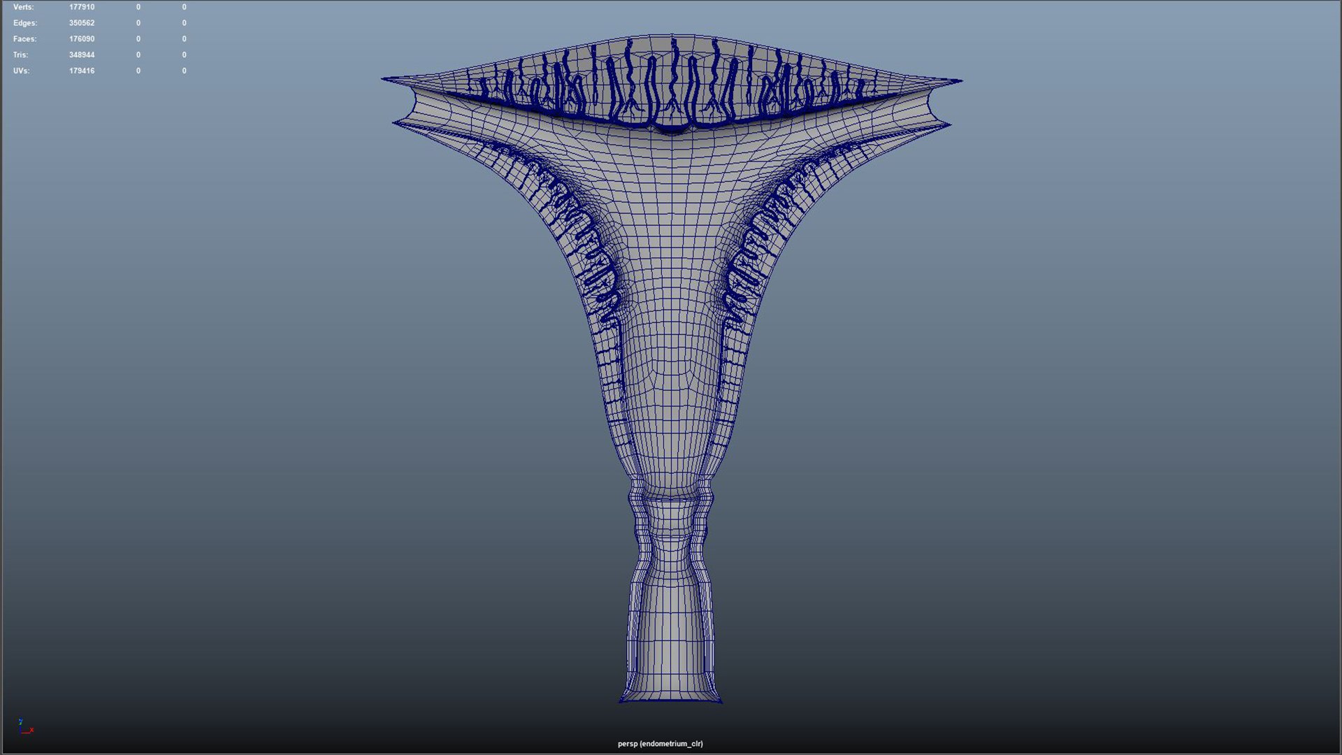 3D Endometrium - TurboSquid 2308436