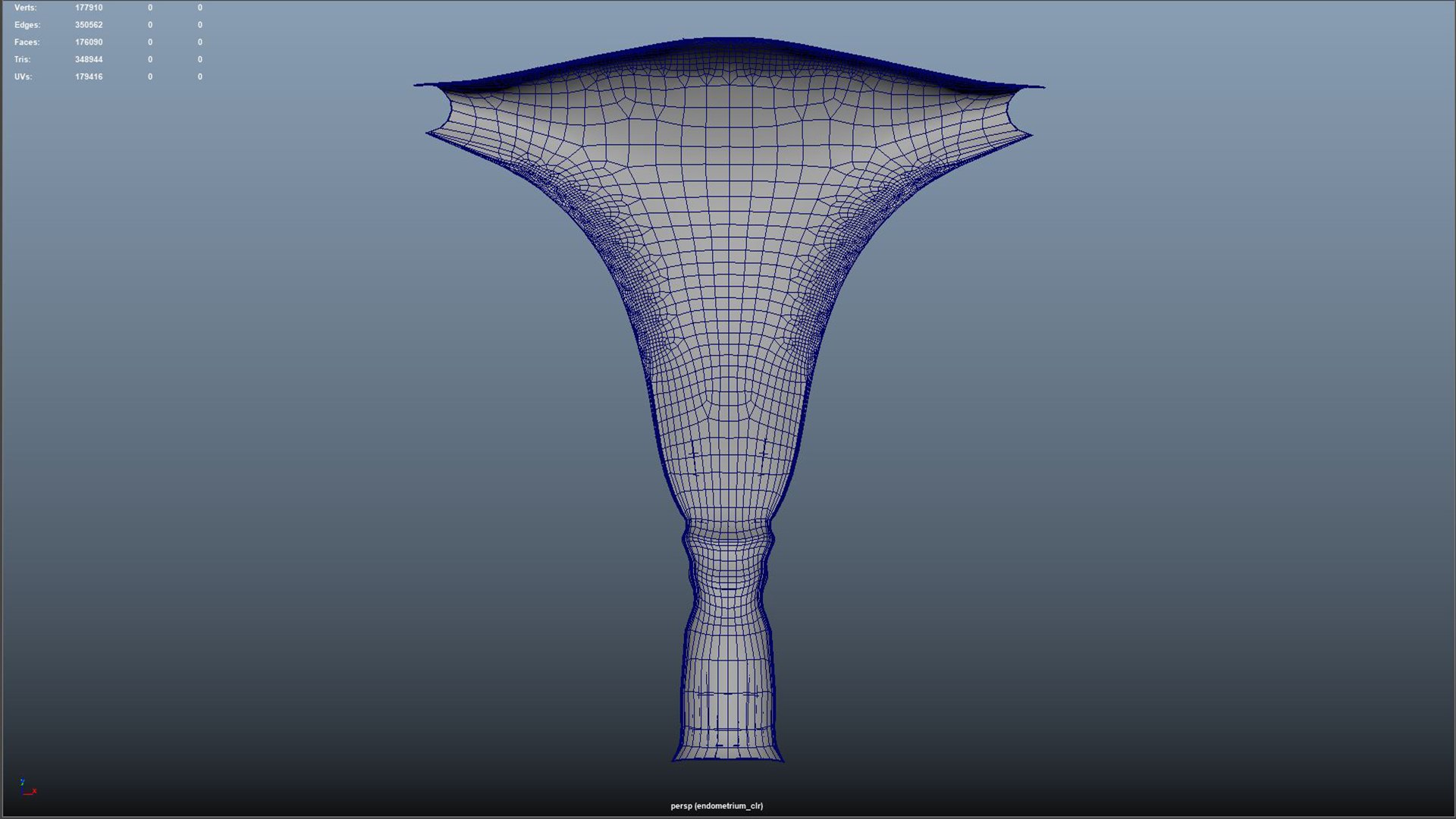 3D Endometrium - TurboSquid 2308436