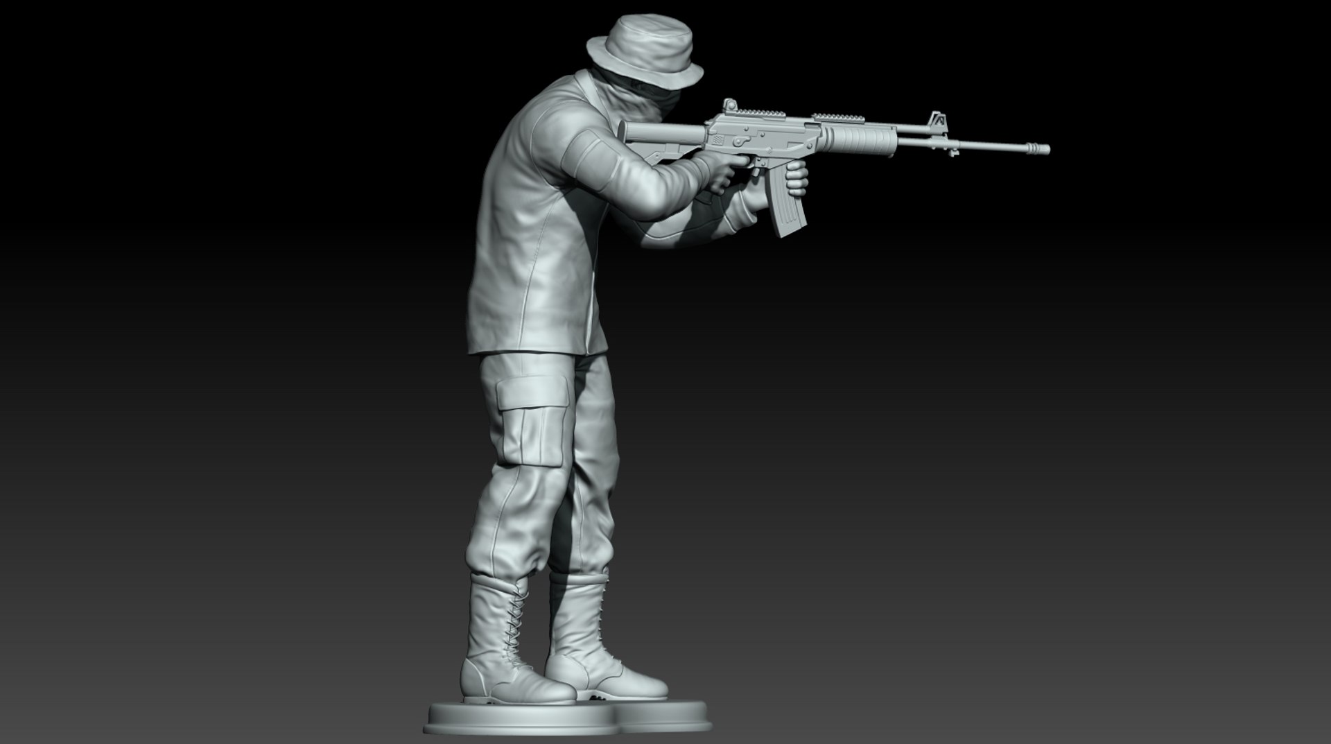 3d Print Guerrilla Fighter 3D Model - TurboSquid 2024391