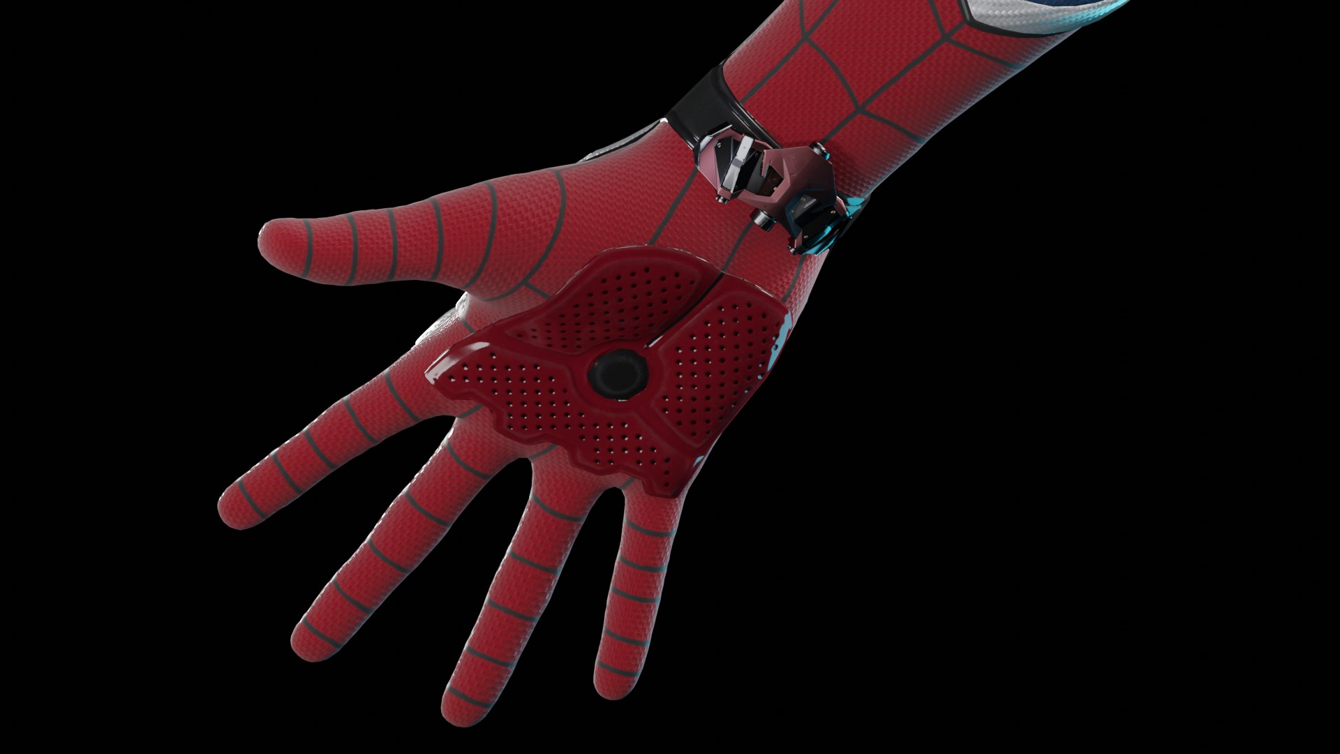 3D SpiderMan Game Ready 3D Model High Detail Rigged For Animation ...