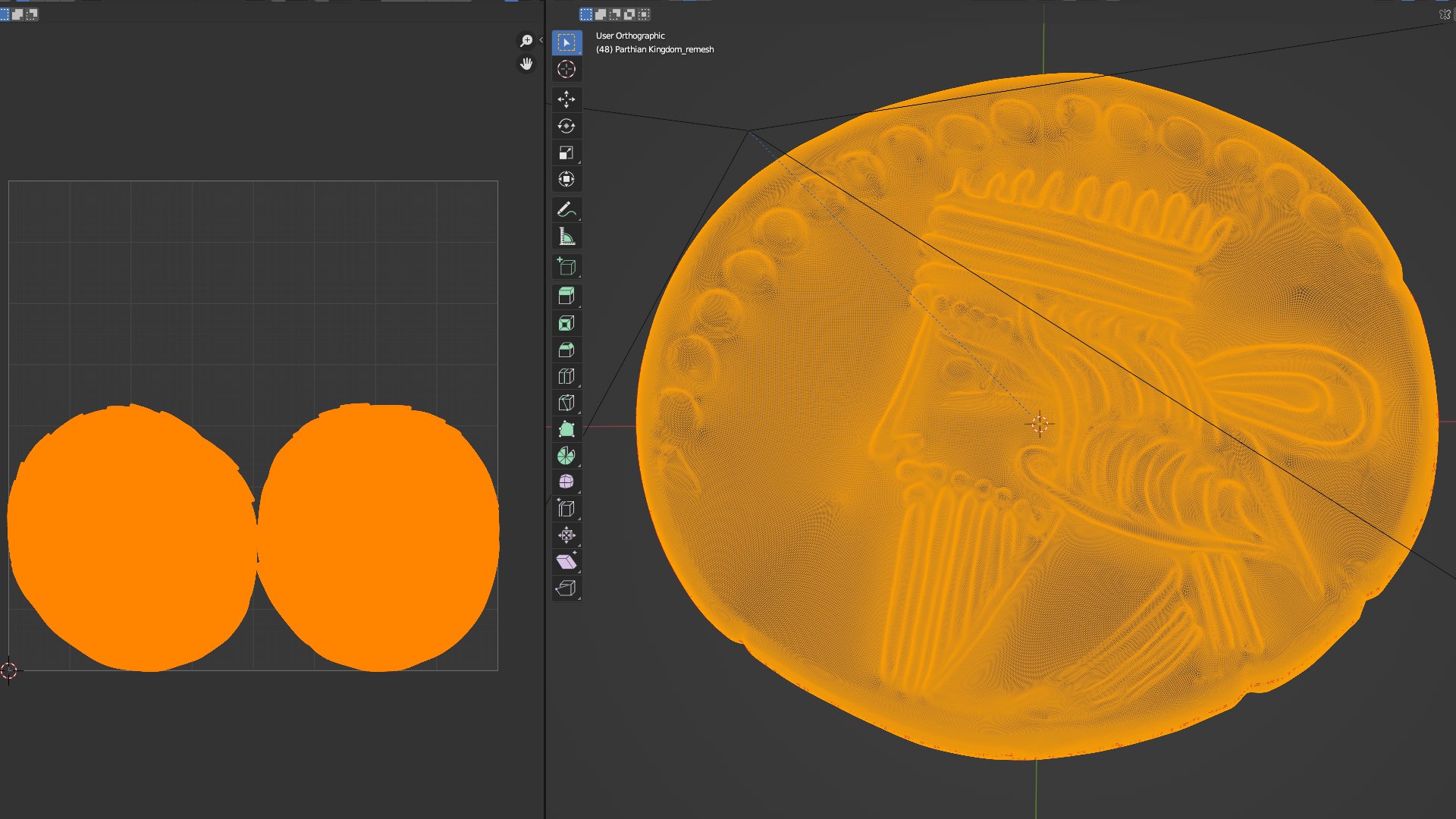 3D Model Parthian Kingdom Arsaces XLI Coin - TurboSquid 2153156