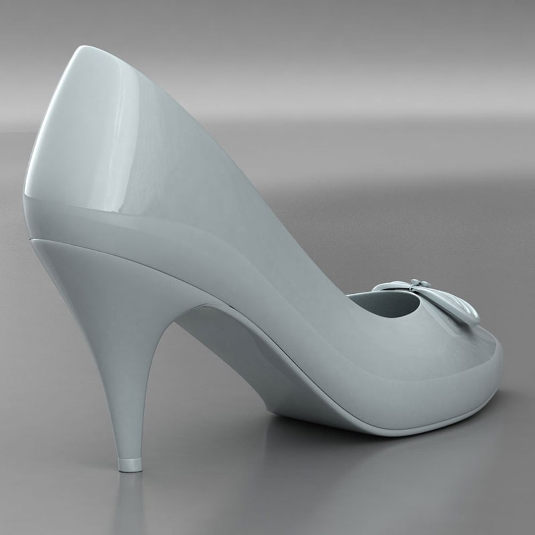Heel Shoes 3d Model